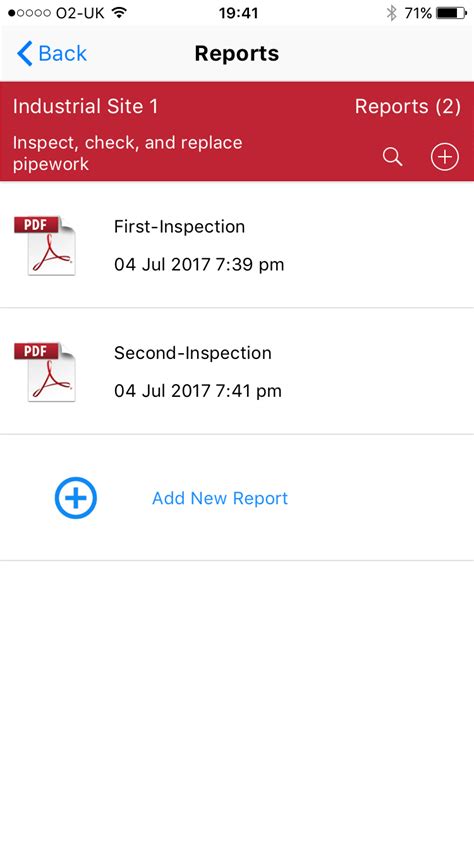 site report pro create pdf report screen create multiple pdf reports