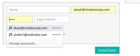 javascript autocomplete offf in email and password field