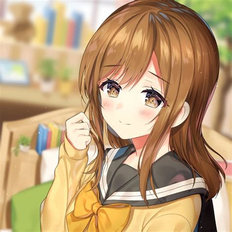 Brown Hair Anime Girl Pfp Top 20 Brown Hair Anime Girl Pfp Avatar