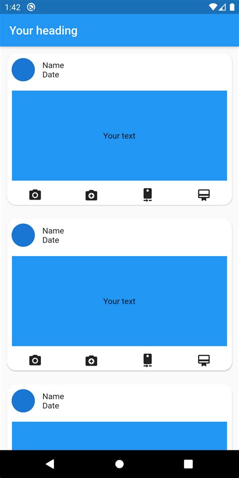 flutter custom list view like this stack overflow