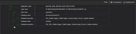 an overview of sql auditing features in apexsql audit