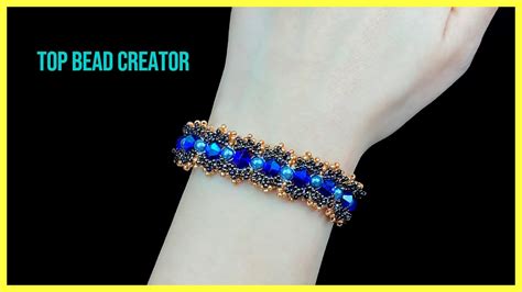 Double Layered Seed Beads Bracelet How To Make Beaded Bracelet Youtube