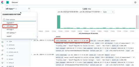 adding a timestamp to elasticsearch data with apache nifi