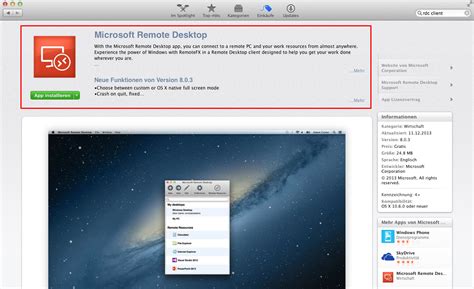 ziv terminalserver os x