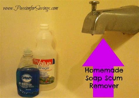Homemade Soap Scum Remover Passion For Savings