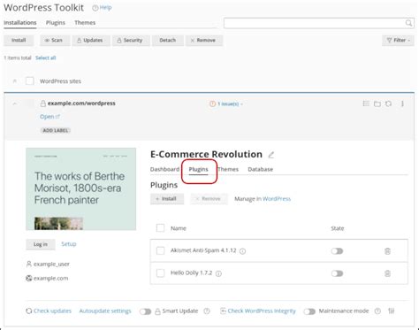 How To Manage Plugins Using The Cpanel Wordpress Toolkit