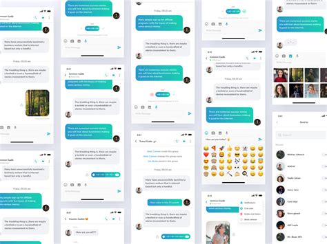 simple chat app ui design in flutter images