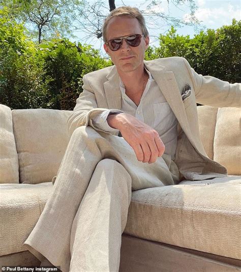 Paul Bettany Puts On A Dapper Display In Rare Photos With His Grown