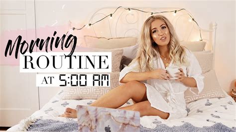5am Productive Morning Routine ☀️ Waking Up Early Youtube
