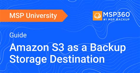 using amazon s3 for backup