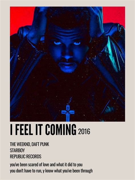 I Feel It Coming The Weeknd Ft Daft Punk In 2023 The Weeknd The