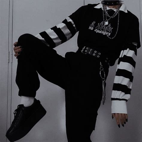 Grunge Outfits Male Soft Emo Outfits Edgy Outfits Men Alt Outfits