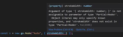 gojs typings in javascript or typescript