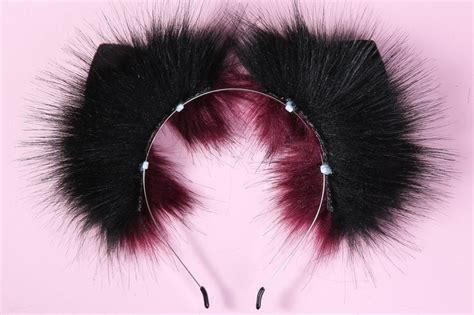 Fox Tail Plug And Ear Set Fox Ear Fluffy Wolf Tail Butt Plug Etsy