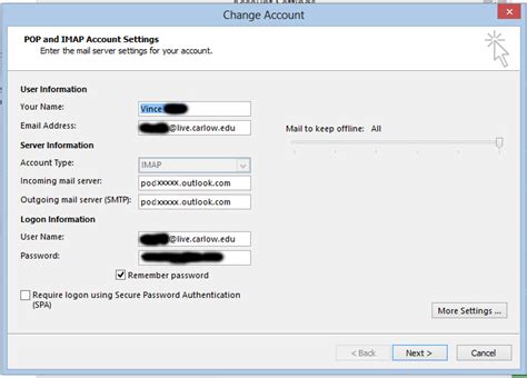 i can t access my account on outlook app using my android phone