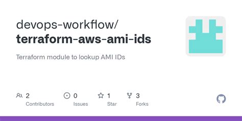 github devops workflow terraform aws ami ids terraform module to