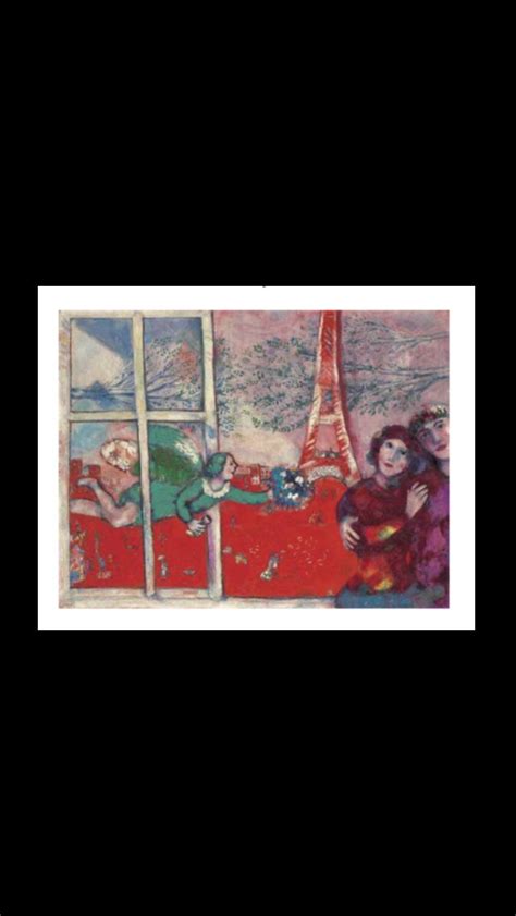 Marc Chagall Les Mariés De La Tour Eiffel 1928 Huile Sur Toile