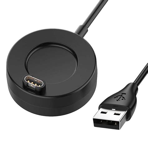 Garmin Watch Charger Ankky 1m Usb Charging Cable Stand Station Date