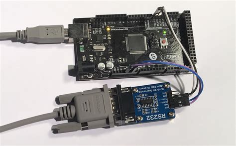 rs232 to usb converter with arduino due or mega 2560