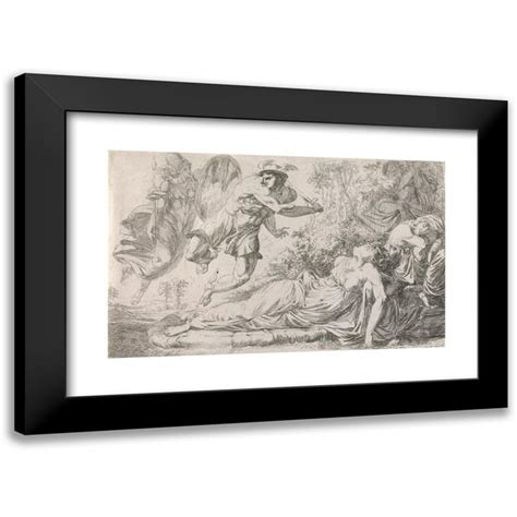 Alexander Runciman 14x11 Black Modern Framed Museum Art Print Titled