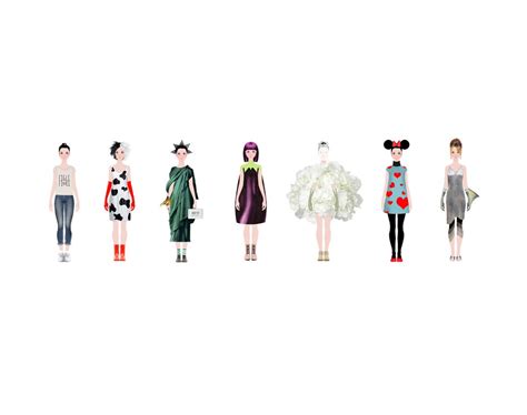 Lola The Paper Doll 7 Original Outfits Special Collections Etsy