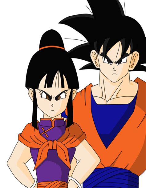 Dbz Goku And Chichi Chi Chi Dragon Ball Fan Art 30964064 Fanpop