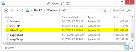 hibernation explained how to delete hiberfil sys in windows 8 or 10