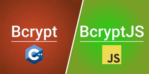 bcrypt vs bcryptjs understanding the differences and choosing the