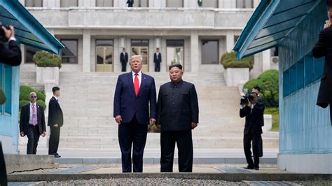 Trump And Kim Jong Un Meet At Dmz Video