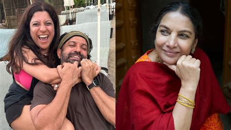 Shabana Azmi On Farhan Zoya सौतेले बेटे फरहान और बेटी जोया अख्तर संग