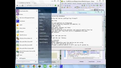 android application to consume asmx web service create android