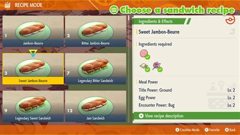 How To Make An Egg Power 3 Sandwich In Pokémon Scarlet And Violet