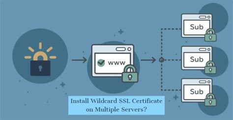how to install wildcardsslcertificate on multiple servers