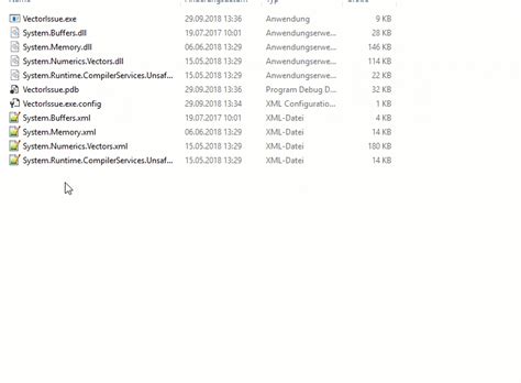 fileloadexception system numerics vectors · issue 27506 · dotnet