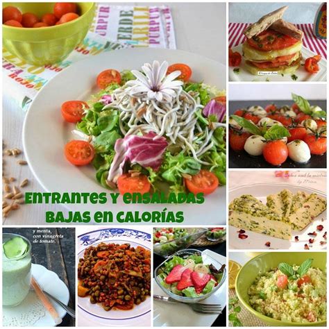 Entrantes Y Ensaladas Para Una Dieta Baja En Calorías ¡cuídate