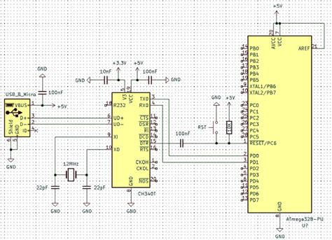Arduino Nano Schematic Ch340 Wiring Diagram