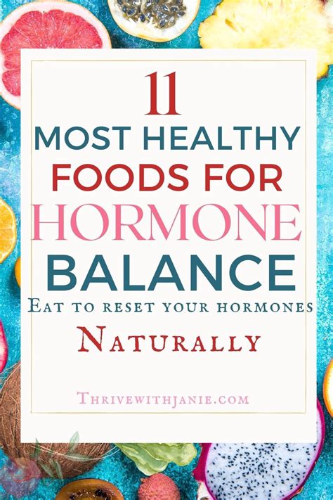 The Best Hormone Balancing Superfoods Thrive With Janie Foods To