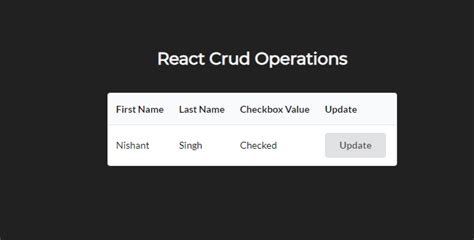 how to perform crud operations using react react hooks and axios