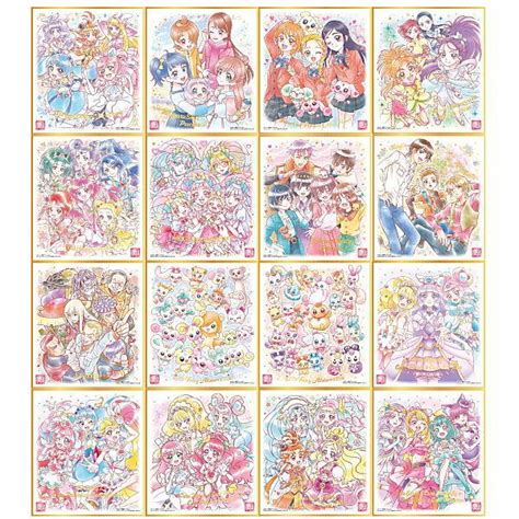 【送料無料】【全部揃ってます 】プリキュア 色紙art 20周年special 3 [全16種セット フルコンプ ]【 ネコポス不可