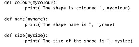 python code for shape module saved as shape py in text editor such as