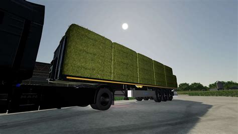 Krone Flatbed Trailer With Autoload V1 0 Fs22 Mod