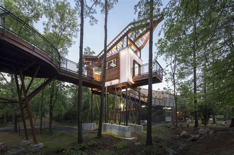 the mid america science museum treehouse architect magazine
