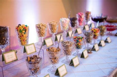Bridal Bliss Wedding Sundae Bar Ice Cream Bar Wedding Reception