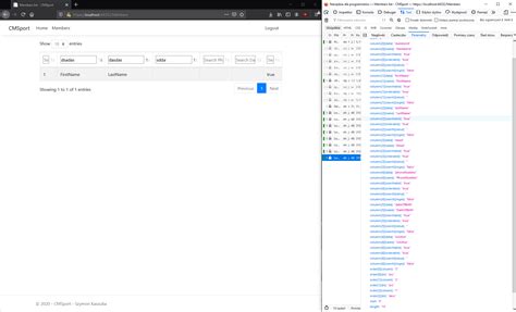 problem with empty null values in ajax request in individual column