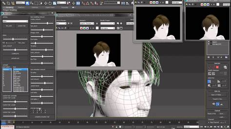 maxscript for poly hair 3dmax youtube