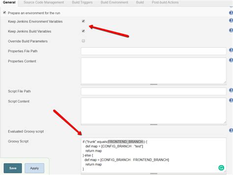 how to inject environment variables from groovy script in jenkins
