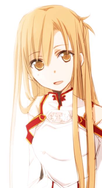 Safebooru 1girl Asuna Sao Breastplate Brown Eyes Brown Hair