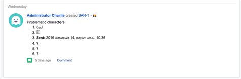 comment with emoji fails to save with dataaccessexception