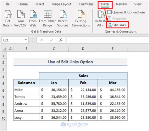 how to find broken links in excel 4 quick methods exceldemy