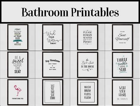 Free Bathroom Sign Printables Printable Word Searches